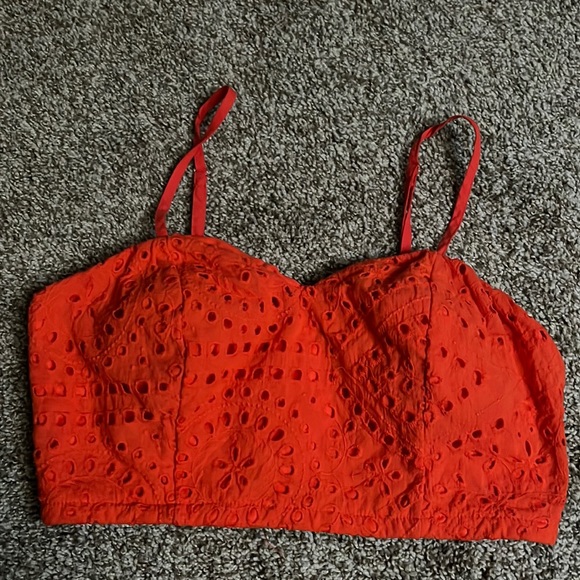 Windsor | Tops | Bright Eyelet Bralette Top | Poshmark